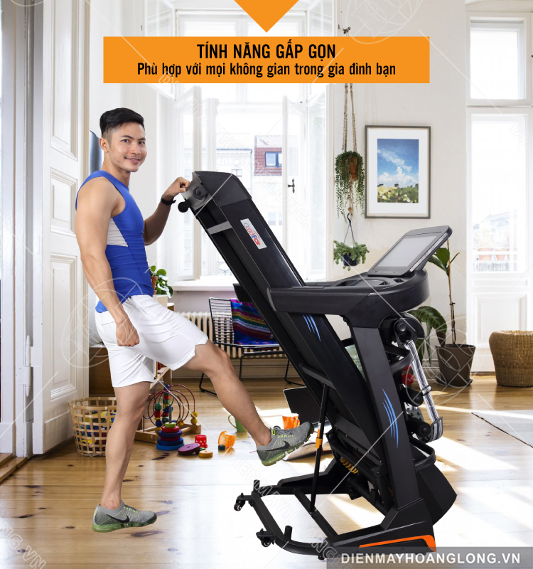 Máy chạy bộ điện Goodfor G674 | Điện Máy Hoàng Long